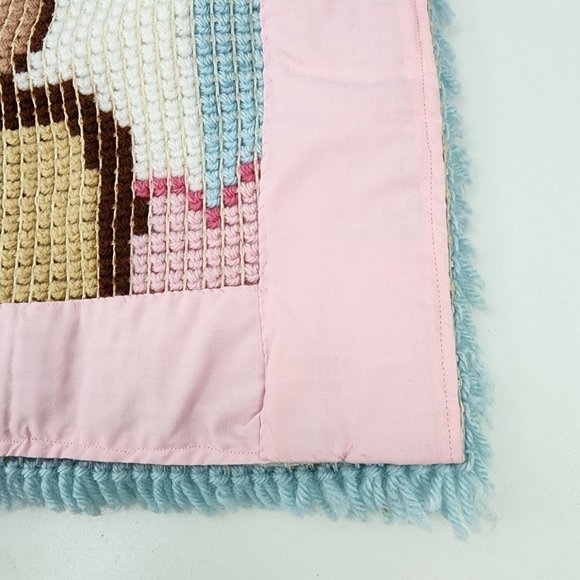 Caron | Accents | Vtg Wonderart Caron Teddy Bear Heart Finished Latch ...